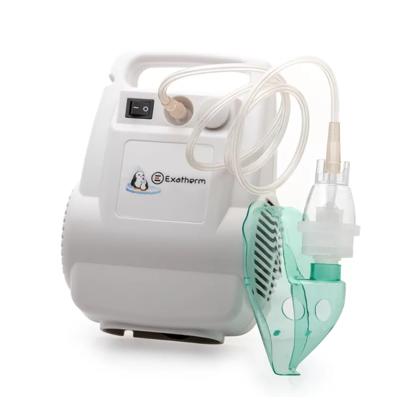 Exatherm Nebulizador Compresor Piston Nbb02-A-50 - Tienda Sancor Salud