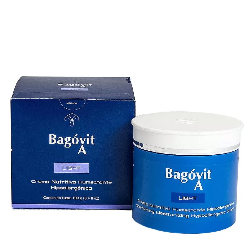 Bagóvit Crema Corporal A Light Nutritiva Humectante Hipoalergénica 100 ...