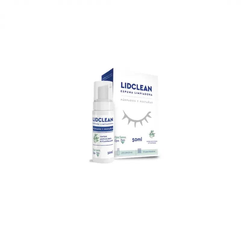 Lidclean Espuma de Limpieza 50 ml - Tienda Sancor Salud