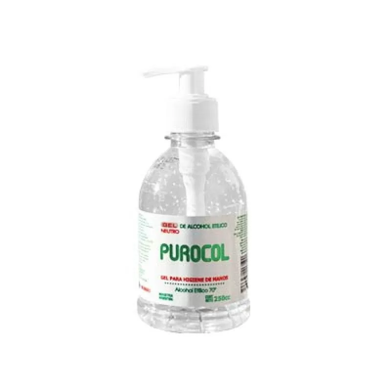 Purocol Alcohol Etilico Gel 12 x 250 cc - Tienda Sancor Salud