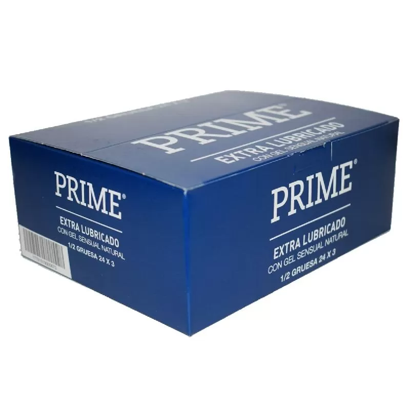 Prime Preservativos Extra Lubricado 1/2Gruesa 24 x 3 u - Tienda Sancor ...