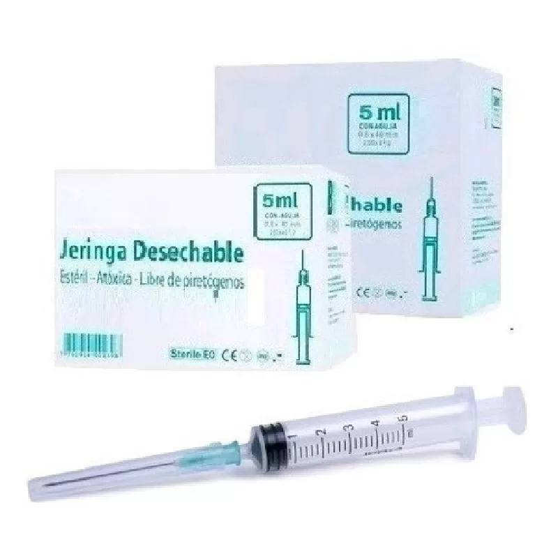 Bremen Jeringa 5cc C/Aguja 40X8 100 u - Tienda Sancor Salud