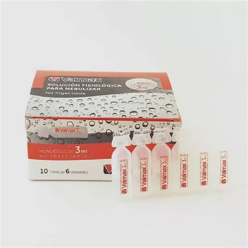 Valmax Solución Fisiológica Monod 10T 60 u 5 ml - Tienda Sancor Salud