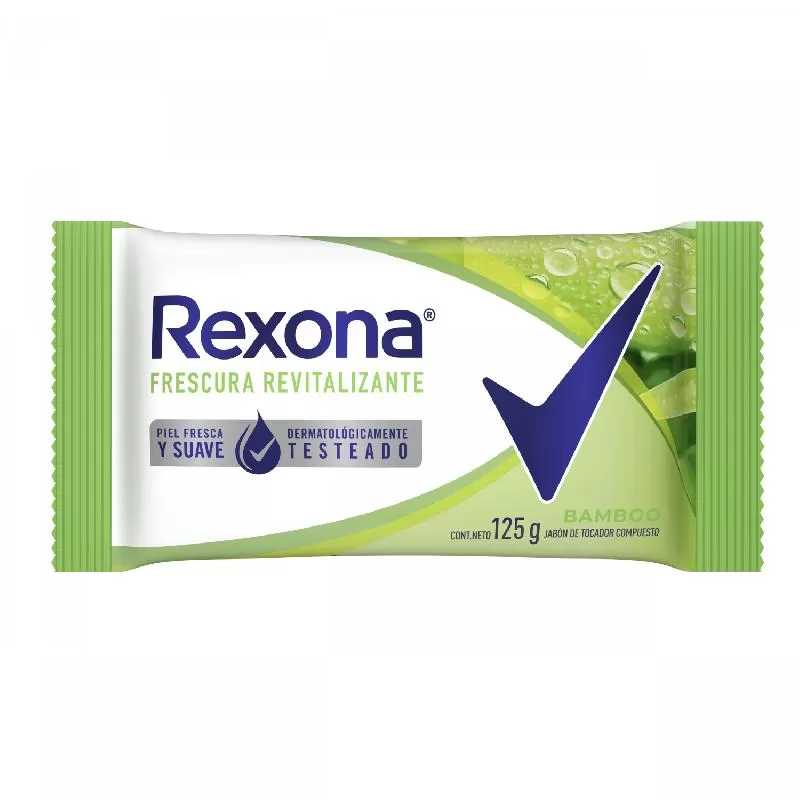 Rexona Jabon Bamboo Derm 125 gr - Tienda Sancor Salud
