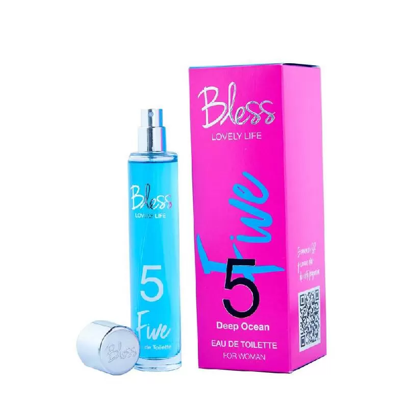 Bless Lovely Life Perfume Five Deep Ocean x 50 ml - Tienda Sancor Salud